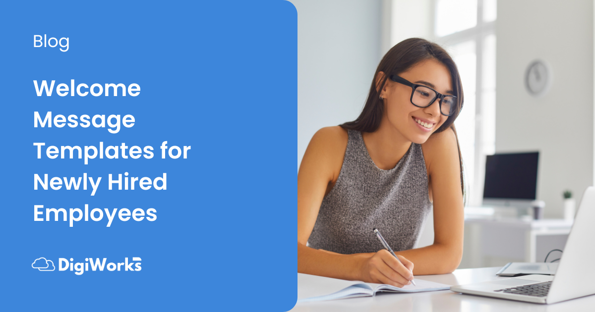 Welcome Message Templates for Newly Hired Employees